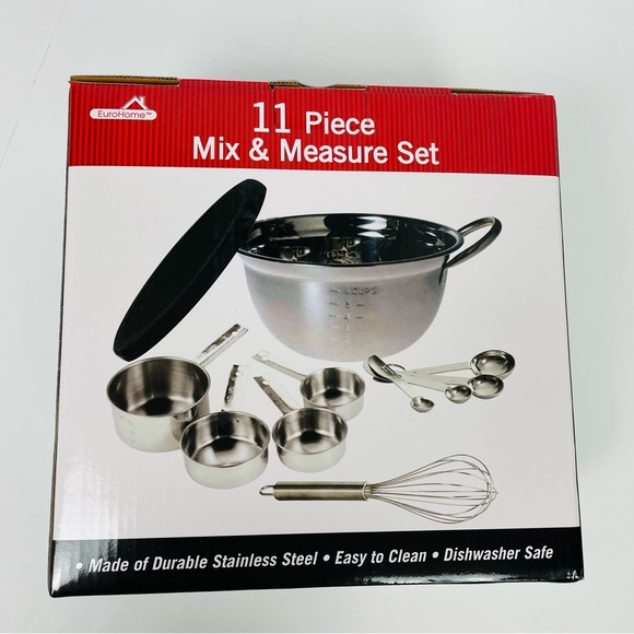 Kitchen | 11piece Stainless Steel Mix Measure Set | Poshmark